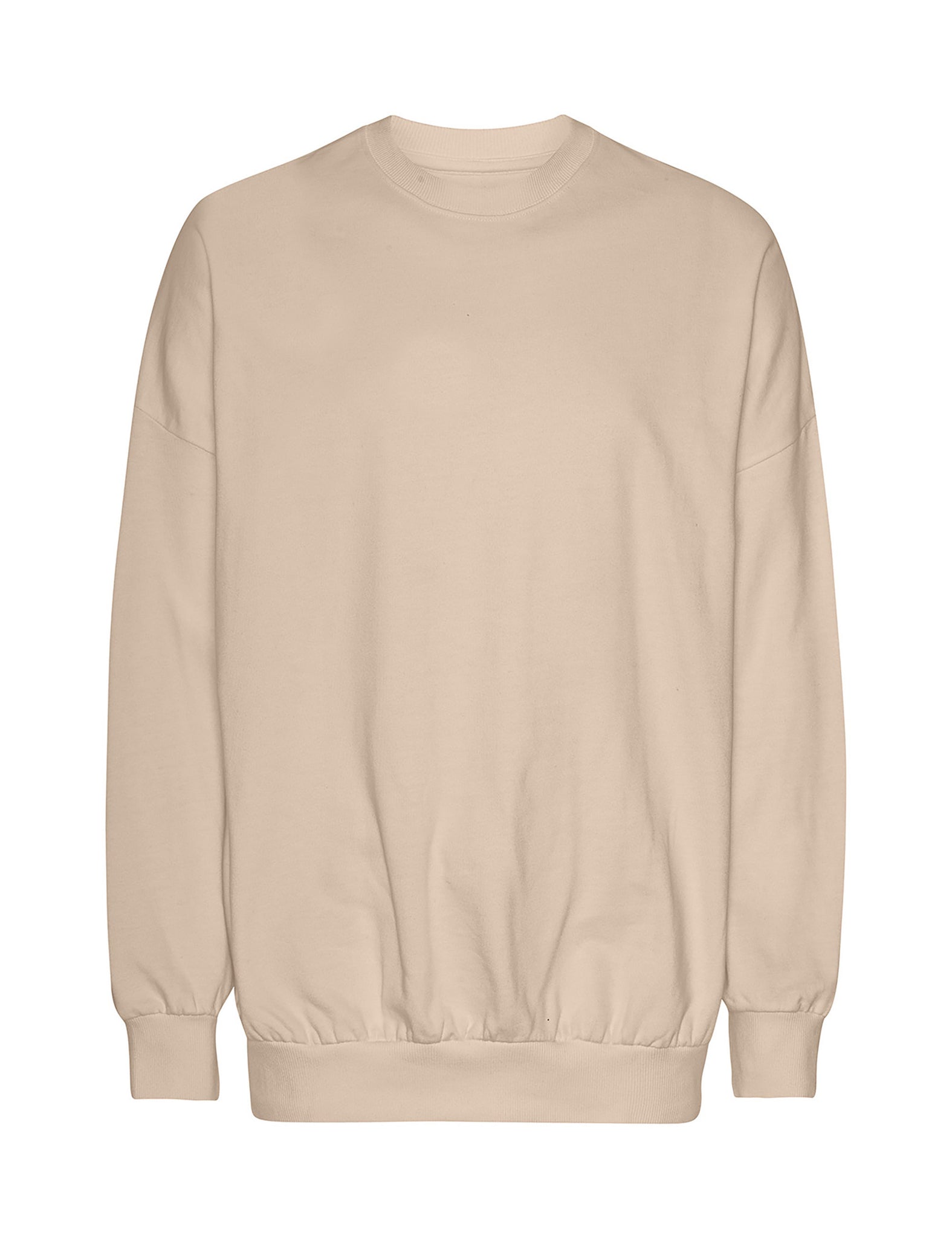 T63011 TIGER COTTON OVERSIZED SWEATSHIRT – Neutral