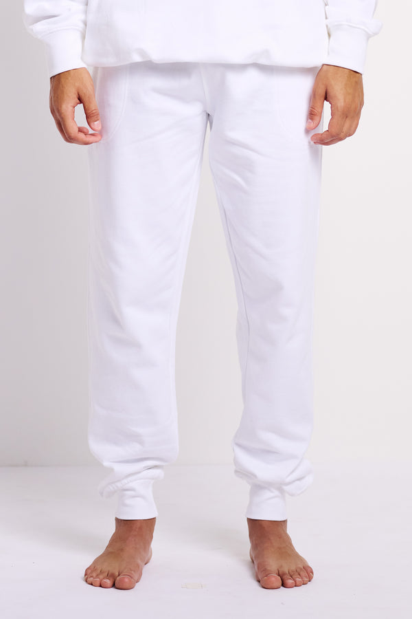 T74002 TIGER COTTON SWEATPANTS – Neutral