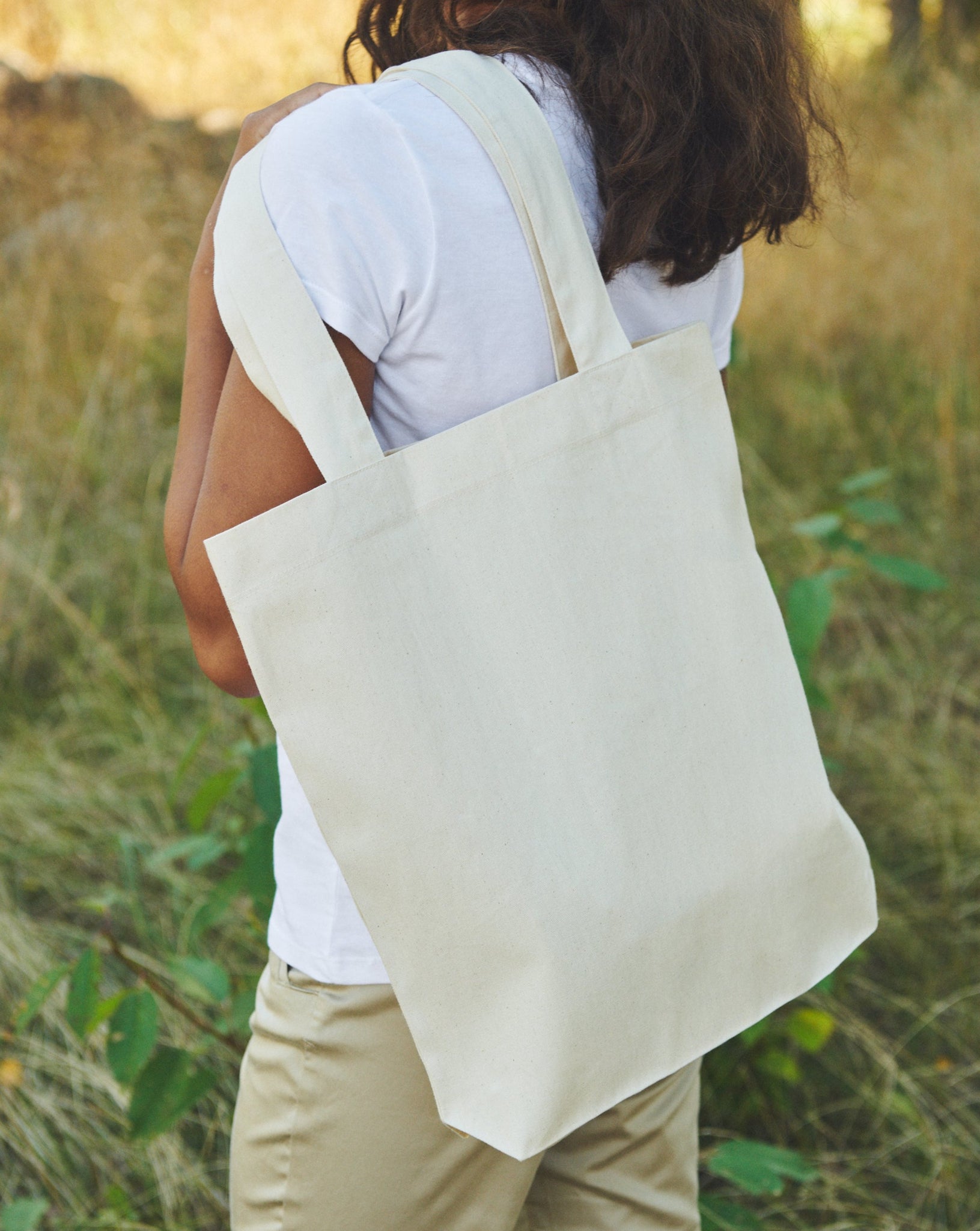 T90003 TIGER COTTON TWILL BAG – Neutral